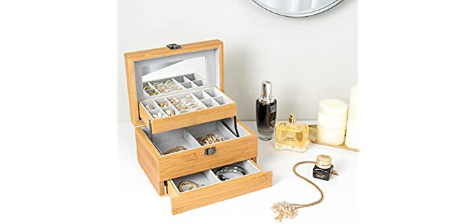 Best Bamboo Jewelry Boxes (June/2025) - Bamboo Explore