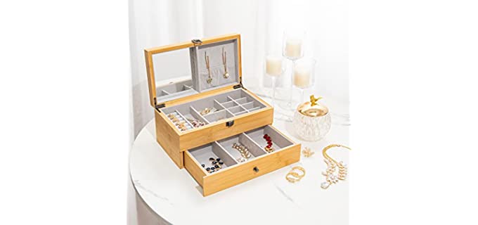 Best Bamboo Jewelry Boxes (June/2025) - Bamboo Explore